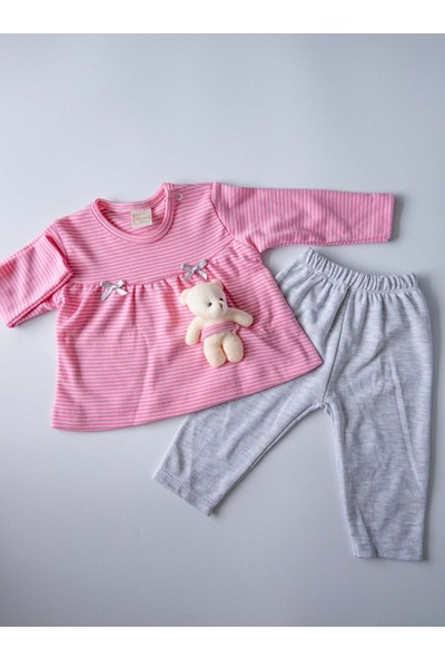 Trend Cool Bebek Takımı Kız Takımı Oyuncak Ayıcıklı Trend Cool Bebek Takımı Kız Takımı Oyuncak Ayıcıklı