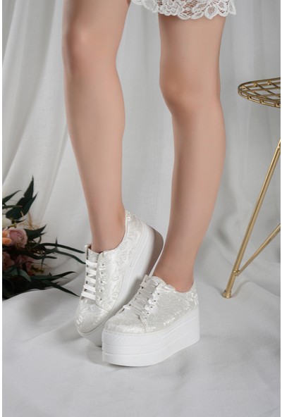 Alpelli Kadın Spor Gelinlik Ayakkabısı