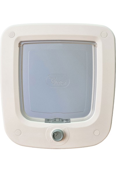 Petsi Fiesta Kedi Kapısı 4 Yön Kilitli Beyaz Petsi Fiesta Kedi Kapısı 4 Yön Kilitli Beyaz