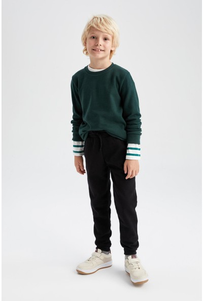 DeFacto Erkek Çocuk Relax Fit Okula Dönüş Selanik Kumaş Isı Yalıtımlı Warmtech Eşofman Alt R8610A622AU DeFacto Erkek Çocuk Relax Fit Okula Dönüş Selanik Kumaş Isı Yalıtımlı Warmtech Eşofman Alt R8610A622AU