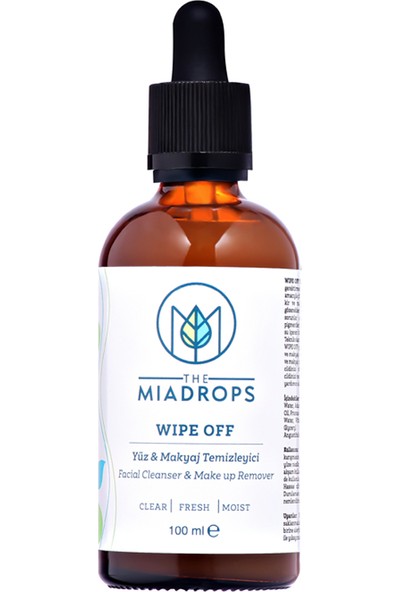 The Miadrops Wipe Off Yüz & Makyaj Temizleyici The Miadrops Wipe Off Yüz & Makyaj Temizleyici