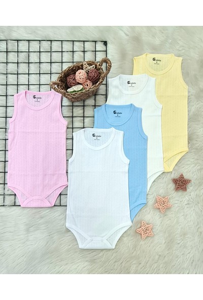 Büyük Boy Çocuk Çıtçıtlı Body Çocuk Body (5 Adet)