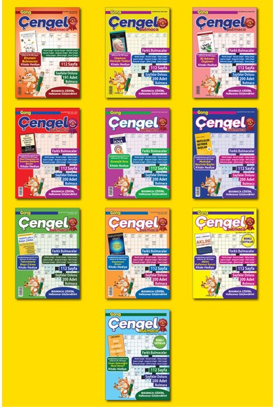 Gong Çengel BULMACA10'LU Set