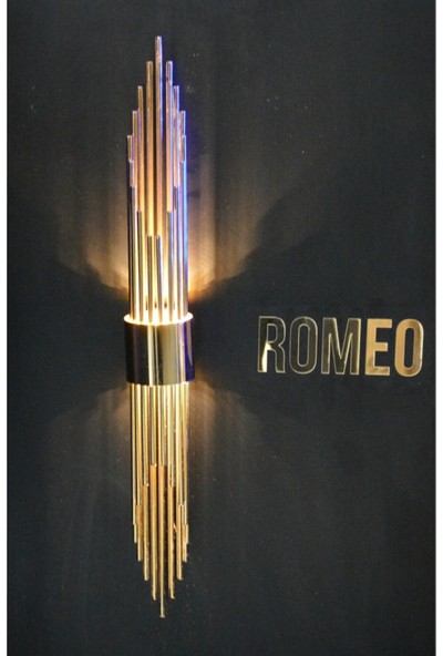 Romeo Aplik Gold Günışığı Apl-01-07 Romeo Aplik Gold Günışığı Apl-01-07