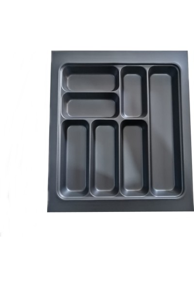 Cutlery 44 x 49 cm Antrasit Çekmece İçi Kaşıklık Cutlery 44 x 49 cm Antrasit Çekmece İçi Kaşıklık