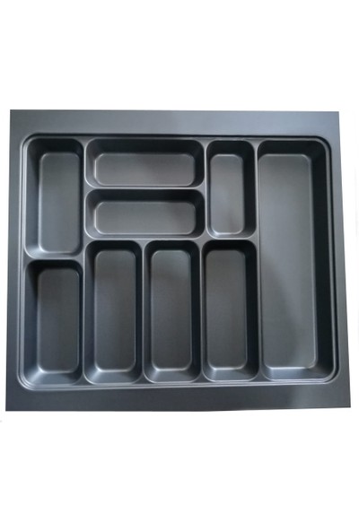 Cutlery 56 x 49 cm Antrasit Çekmece İçi Kaşıklık Cutlery 56 x 49 cm Antrasit Çekmece İçi Kaşıklık