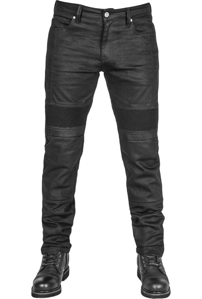 Black Iron Flexi V3 Korumalı Motosiklet Kot Pantolonu