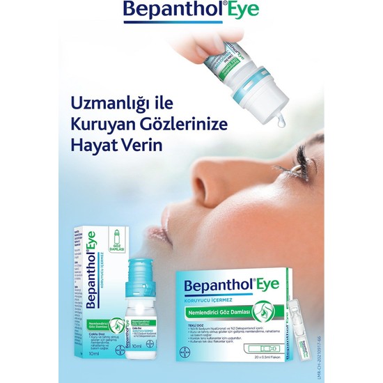 Bepanthol Eye 10 ml 2 Adet + Bepanthol Eye 0,5 ml x 20 Fiyatı