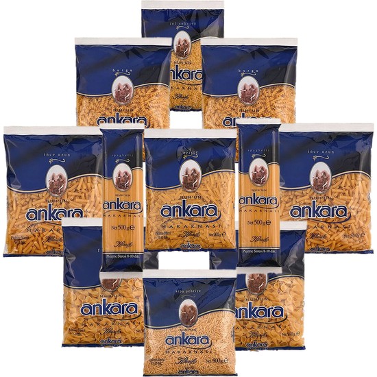 Nuhun Ankara Nuh'un Ankara Makarna 500GR x 11 Adet Karma Fiyatı