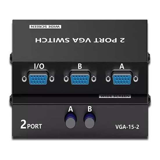PrimeX Plus PX-1260 2 Port VGA Switch, VGA Splitter, Manuel Fiyatı