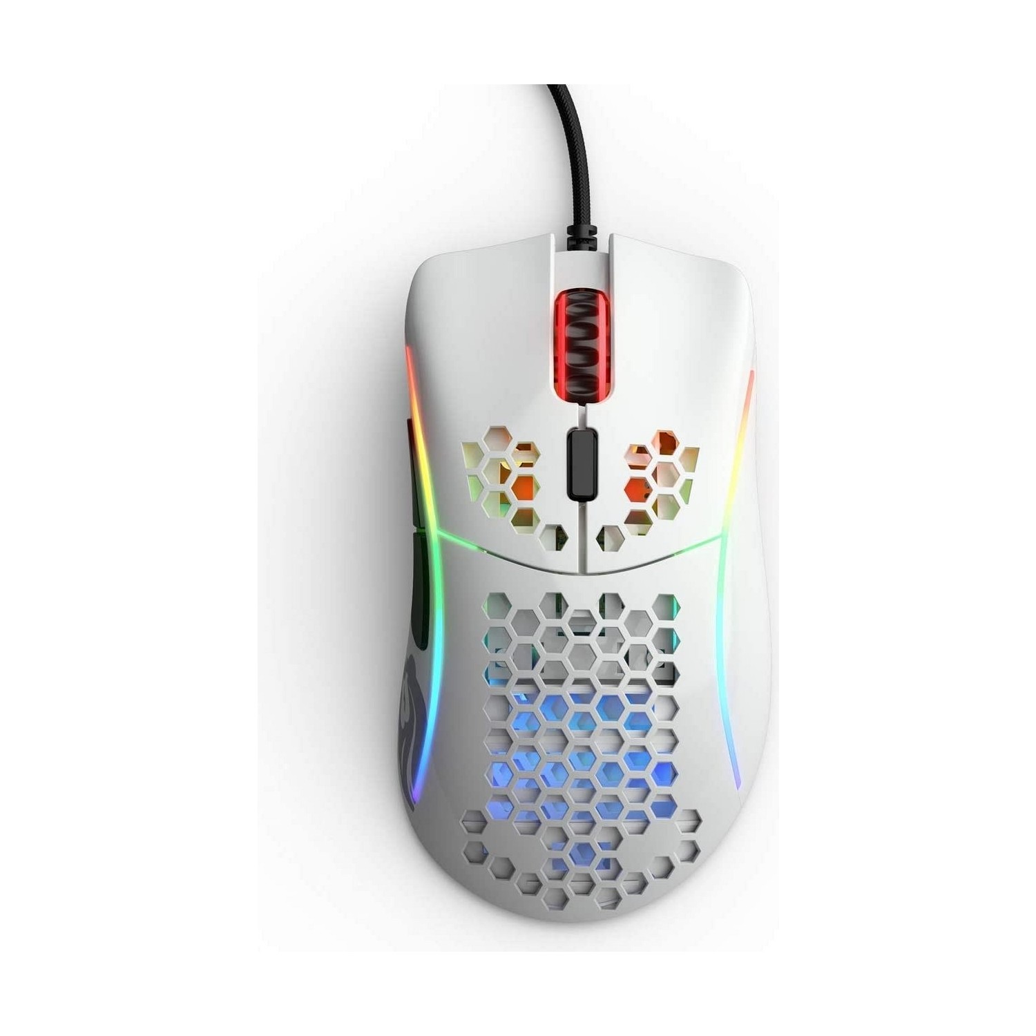 Glorious Model D Kablolu Parlak Beyaz RGB Oyuncu Mouse 69Gr Fiyatı