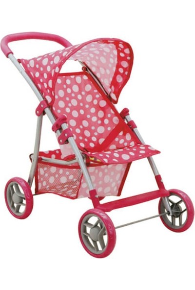 Sunman 0664 Puantiyeli 4 Tekerlekli Puset -Sunman