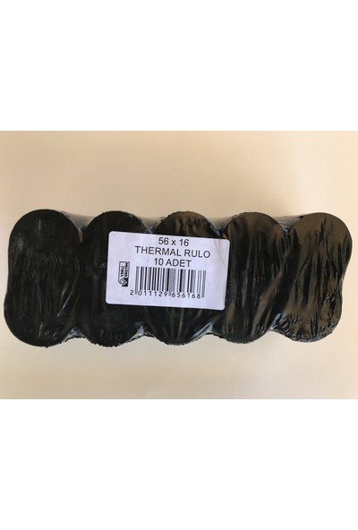 Koehler Termal Yazarkasa Pos Rulosu 56 mm x 16 mt - 5 Paket Koehler Termal Yazarkasa Pos Rulosu 56 mm x 16 mt - 5 Paket