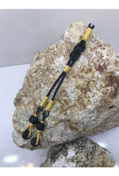 Kazzaze Yaldız Kombinli Top Sallantılı İkili Püskül Sonsuzluk