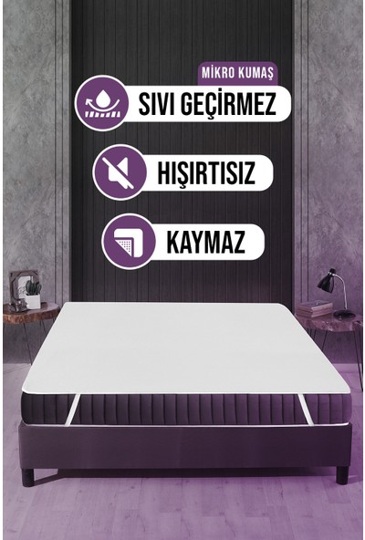 Vavey Sıvı Geçirmez Yatak Alezi Mikro 180 x 200 cm Dört Köşe Lastikli Vavey Sıvı Geçirmez Yatak Alezi Mikro 180 x 200 cm Dört Köşe Lastikli