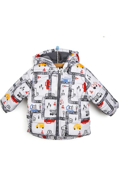 Midimod Erkek Bebek Arabalı Mont
