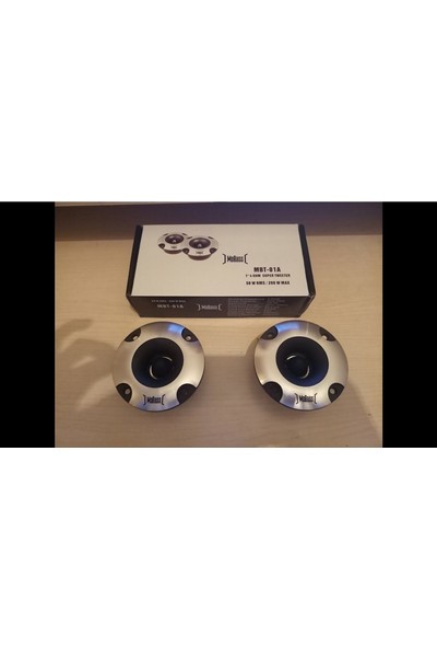 Mobass MBT-01TW 4'' 100 Watt Maks / 50 Watt Rms Dome Oto Tweeter Mobass MBT-01TW 4'' 100 Watt Maks / 50 Watt Rms Dome Oto Tweeter