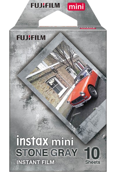 Instax Mini Stone Gray 10'lu Özel Film Instax Mini Stone Gray 10'lu Özel Film