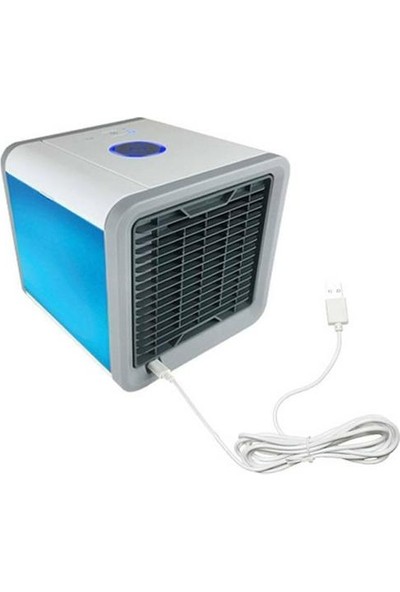 Taşınabilir USB Klima Mini Fan Soğutma Nemlendirici Temizleyici LED Işık Taşınabilir USB Klima Mini Fan Soğutma Nemlendirici Temizleyici LED Işık