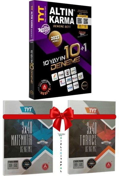 Altın Karma Yayınları Model TYT 2022 Deneme Seti 10 Yayın (Ciltli) Altın Karma Yayınları Model TYT 2022 Deneme Seti 10 Yayın (Ciltli)