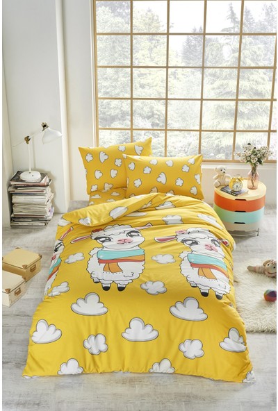 Laliva Kuzulu Çocuk Nevresim Takımı Doğal Sağlıklı Pamuk Tek Kişilik Ranforce Laliva Kuzulu Çocuk Nevresim Takımı Doğal Sağlıklı Pamuk Tek Kişilik Ranforce