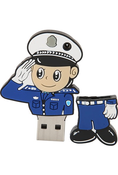 Berlin Shop USB Flash Sürücü, 4GB-512GB Yenilik Sevimli Polis Şekilli Çizgi Film Yaratıcı U Disk USB Sürücüleri, Yedek Dosyalar, Videolar, Veri Iletimi ve Depolama Için (256GB) Berlin Shop USB Flash Sürücü, 4GB-512GB Yenilik Sevimli Polis Şekilli Çizgi Film Yaratıcı U Disk USB Sürücüleri, Yedek Dosyalar, Videolar, Veri Iletimi ve Depolama Için (256GB)