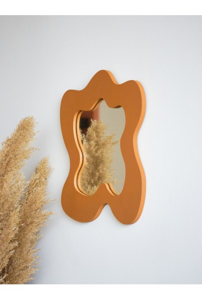 Semya Home Asimetrik Düzensiz Makyaj ve Duvar Aynası Semya Home Asimetrik Düzensiz Makyaj ve Duvar Aynası