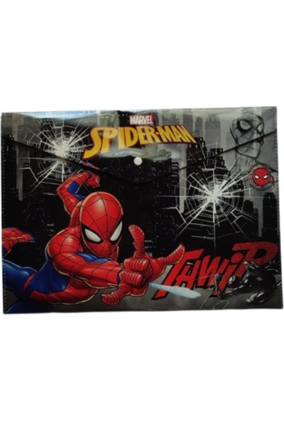 Frocx Spıder-Man Çıt Çıt Dosya Ödev Dosyası A4 Boy Frocx Spıder-Man Çıt Çıt Dosya Ödev Dosyası A4 Boy