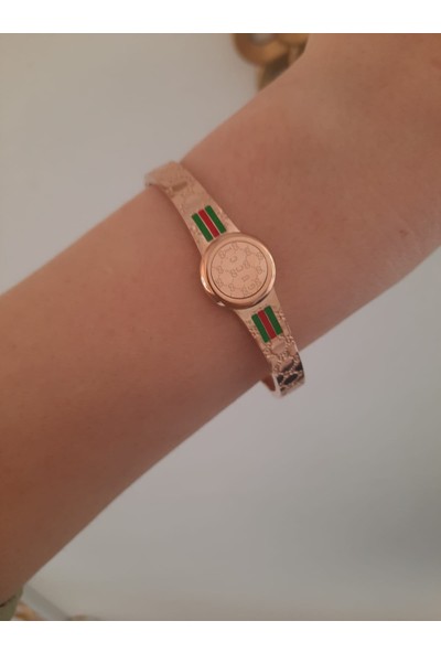 Vanessa Jewelry Accessories Guccı Bronz Çelik Bilezik Vanessa Jewelry Accessories Guccı Bronz Çelik Bilezik