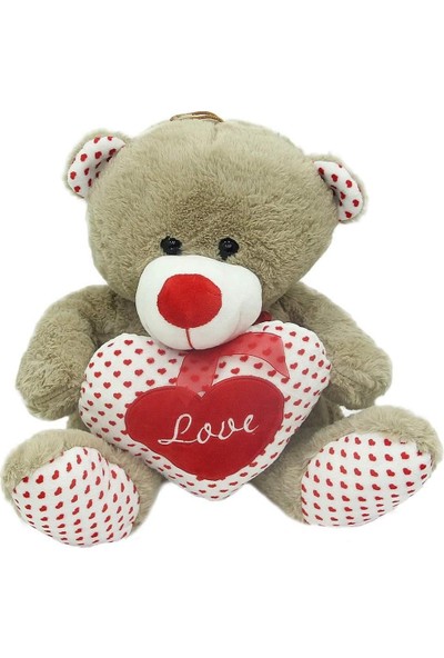 Halley Oyuncak 78409 35 cm Kalpli Ayı -Hly