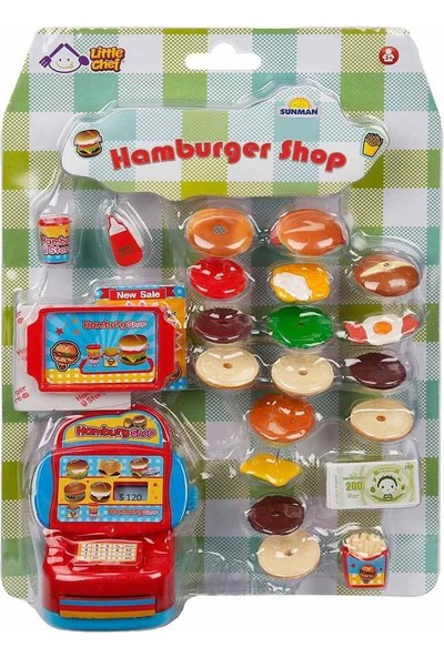 Sunman Little Chef Hamburger Dükkanı Oyun Seti Sunman Little Chef Hamburger Dükkanı Oyun Seti