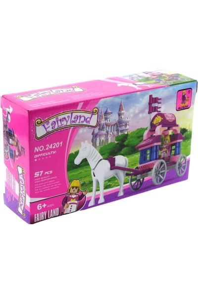 Ausini 57 Parça Fairyland Fayton