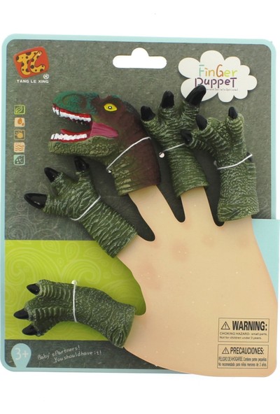 Parmak Kuklası Yeşil T-Rex Parmak Kuklası Yeşil T-Rex