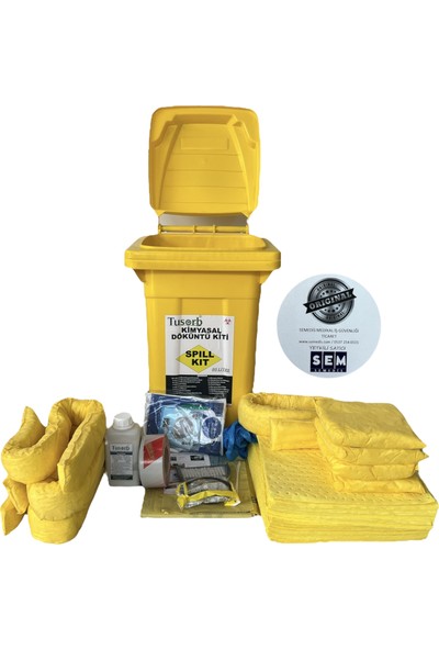Tusorb Tusorb- Semedis Kimyasal Döküntü Kiti 80 Litre