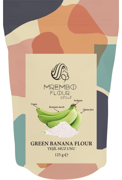Mrembo Yeşil Muz Unu 125 gr