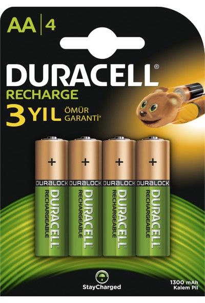 Duracell Rech Pil Aa 4lü