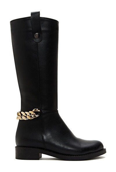 Sole Sisters Lımbert Düz Çizme - Siyah