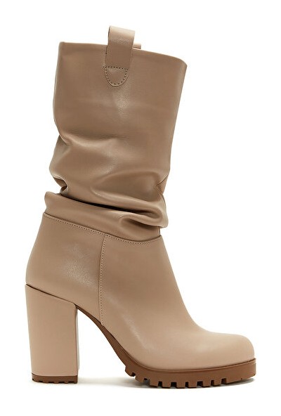 Sole Sisters Korı Topuklu Çizme - Bej