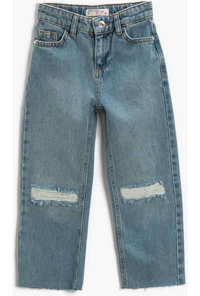 Koton Geniş Kesim Kot Pantolon - Loose Jean