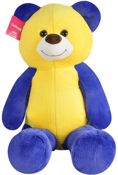 Home Team Kitchen Peluş Taraftar Ayı 65 cm Sarı - Lacivert Home Team Kitchen Peluş Taraftar Ayı 65 cm Sarı - Lacivert