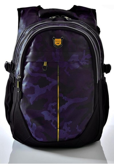 Relaxion 2235 Kamuflaj Desenli Okul Sırt Çantası Mor Relaxion 2235 Kamuflaj Desenli Okul Sırt Çantası Mor