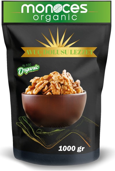 Monoces Organıc Ceviz 1 kg