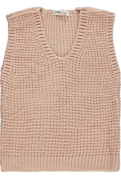 Civil Girls Kız Çocuk Süeter 2-5 Yaş Pudra