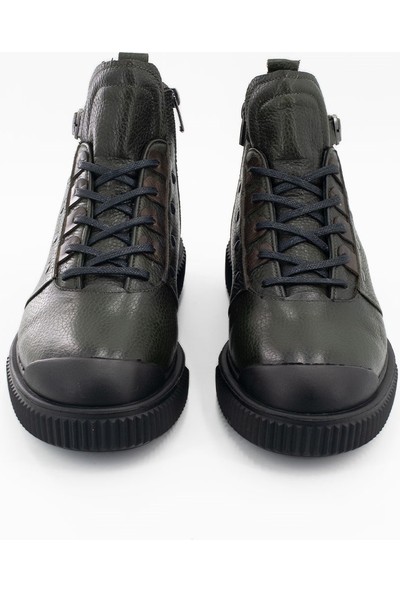 Marcomen Erkek Haki Yeşil Casual Bot