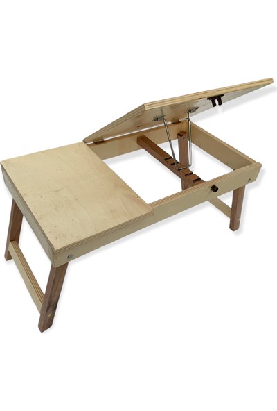 Modern Alisa Ahşap Katlanır Laptop Sehpası Çok Amaçlı Sehpa (Çekmecesiz Model) Modern Alisa Ahşap Katlanır Laptop Sehpası Çok Amaçlı Sehpa (Çekmecesiz Model)