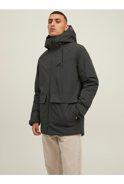 Jack & Jones Jack Jones Erkek Su Geçirmez Mont Parka 12216910