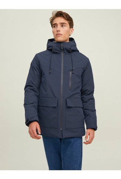 Jack & Jones Jack Jones Erkek Su Geçirmez Mont Parka 12216910