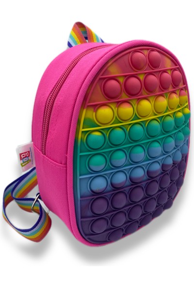 Shopist Pop It Çocuk Sırt Çantası Fuşya Renk Popit Eğitici Oyuncak Shopist Pop It Çocuk Sırt Çantası Fuşya Renk Popit Eğitici Oyuncak