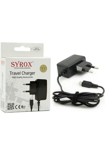 Syrox Sam S3 / Nokia Luna Şarj Cihazı J03K Syrox Sam S3 / Nokia Luna Şarj Cihazı J03K