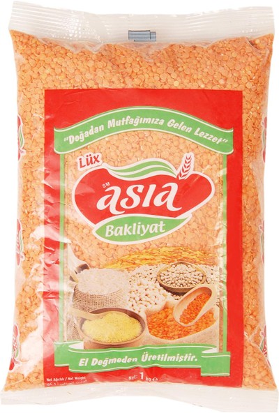 Sm Asia Bakliyat Lüx Yerli Kırmızı Mercimek 1 kg Sm Asia Bakliyat Lüx Yerli Kırmızı Mercimek 1 kg